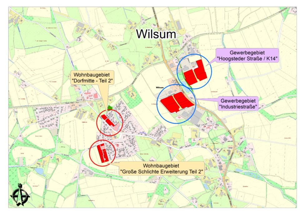 Baugrundstücke Privat - Gemeinde Wilsum in der Samtgemeinde Uelsen ...